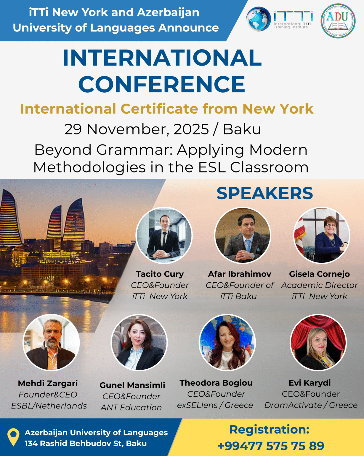 International ESL Conference 2025 – “Beyond Grammar: Applying Modern ...